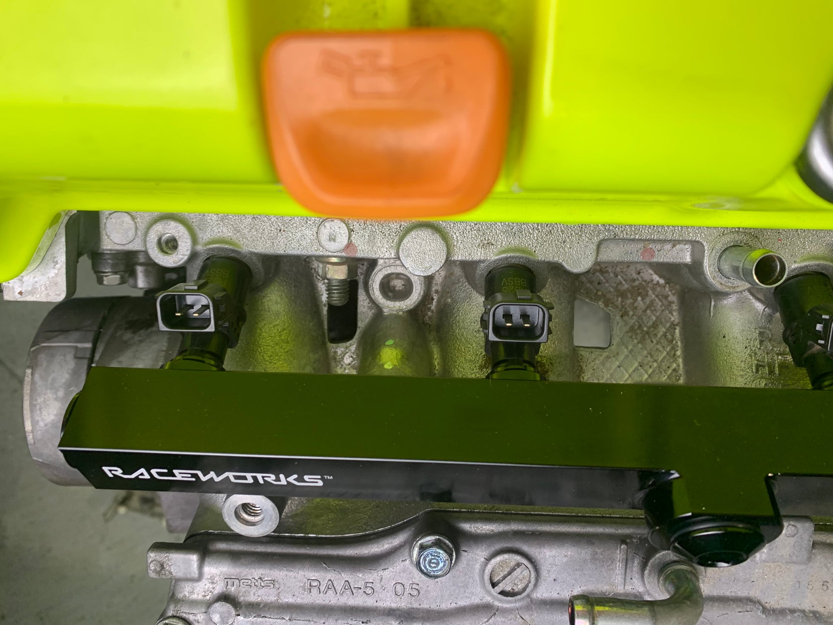 Raceworks K20 / K24 Billet Alloy Fuel Rail – Spool Up